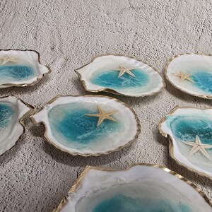 Shells With Ocean - Epoxy Resin Ocean in Shells - Etsy