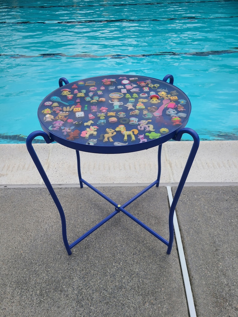 Toy Coffee Table - Toys Resin Side Table - Keepsake Toy Table - Best ...