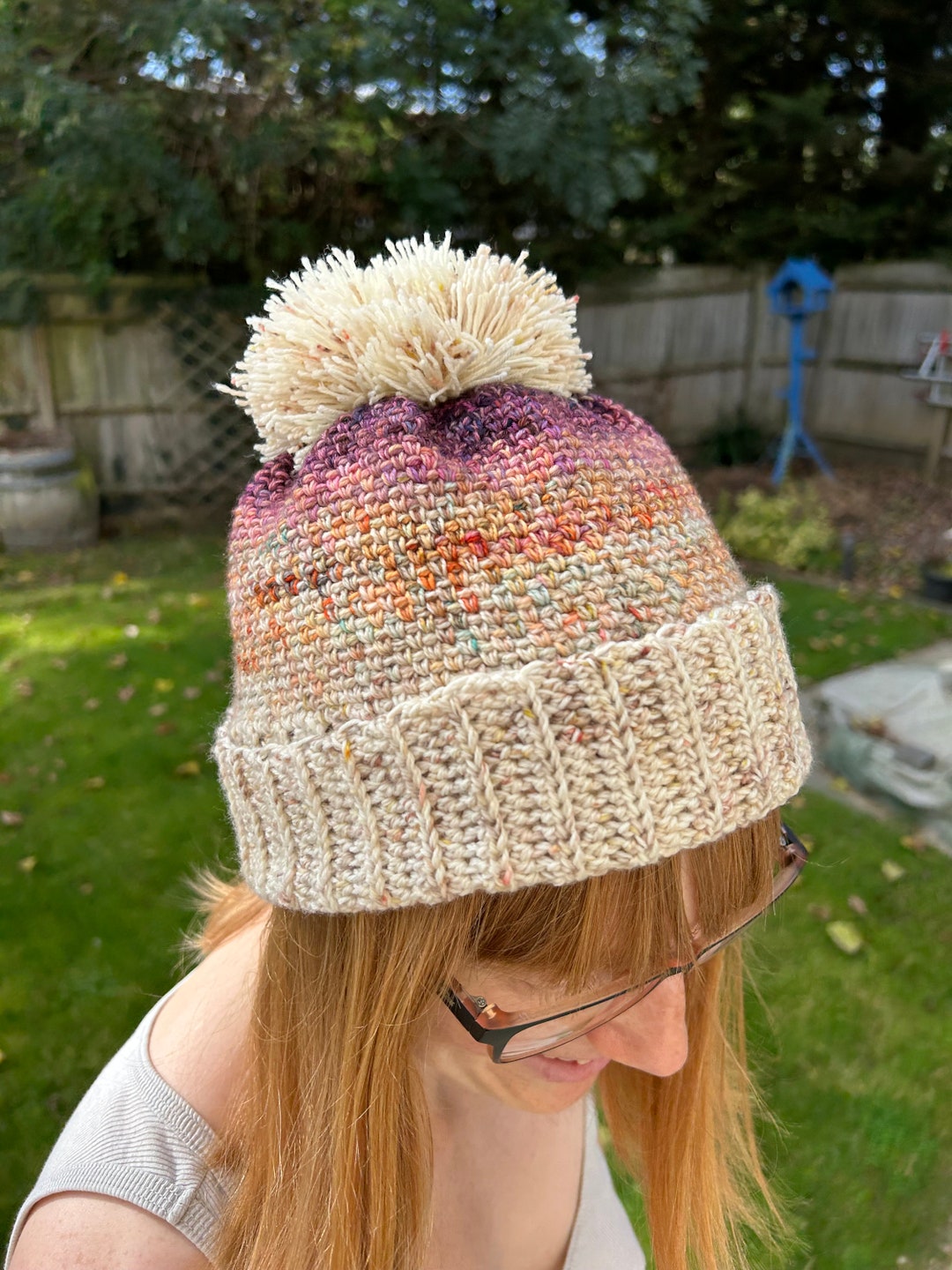 Speckled Moss Hat Crochet Pattern - PDF Download - Etsy