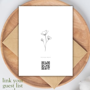 Wedding Invitation (EDITABLE TEMPLATE) - Etsy