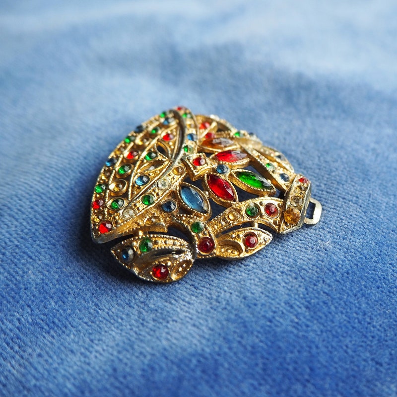 Paste Rhinestone Buckle - Etsy