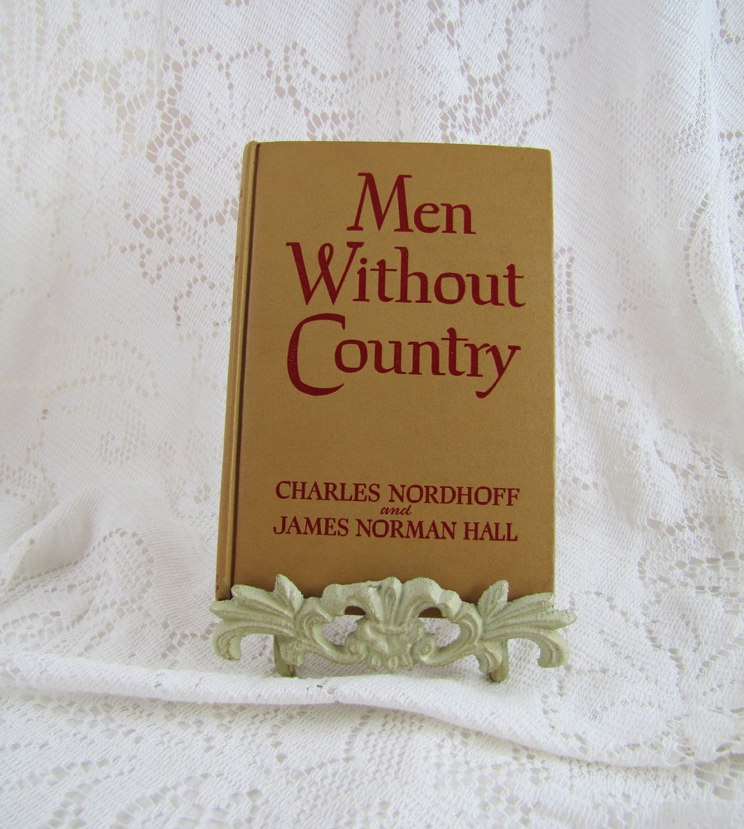 Vintage Book Men Without Country First Edition 1942 by Charles Nordhoff ...