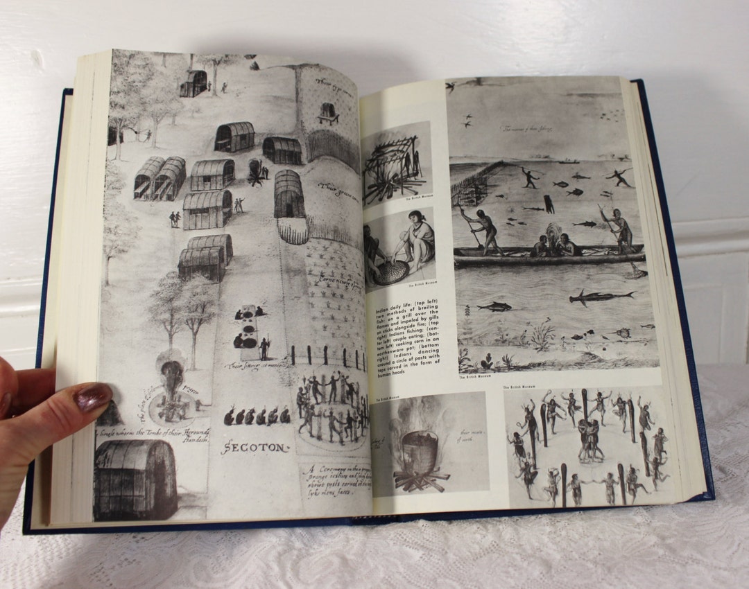 Antique Book- the Annals of America 1493 - 1754 Discovering A New World ...