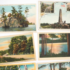 New York State Postcards Thirteen 13 Antique Mid Century 1950's ...