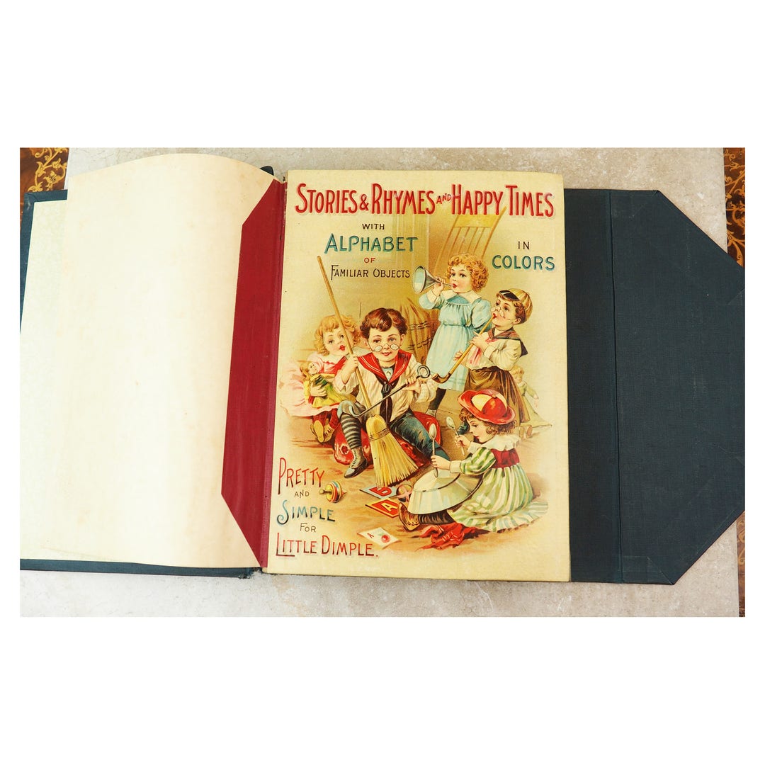 RARE Four 4 Volume Book Salesman Sample Dummy Blads Antique 1899 ...
