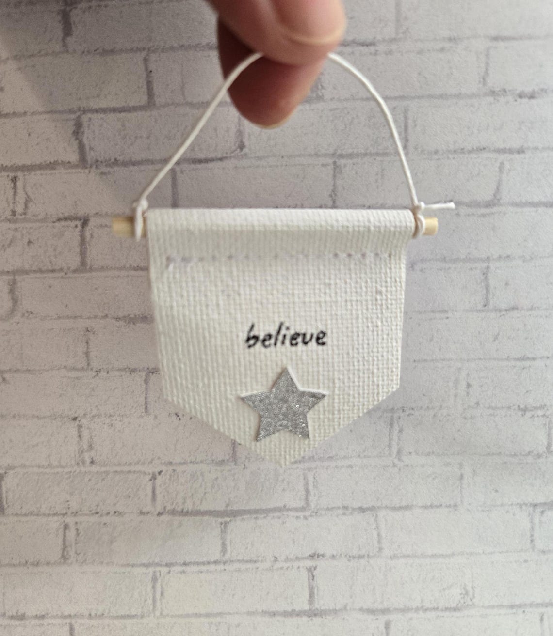 Miniature Banner, Mini Wall Hanging, Miniature Canvas Banner, Mini Wall ...