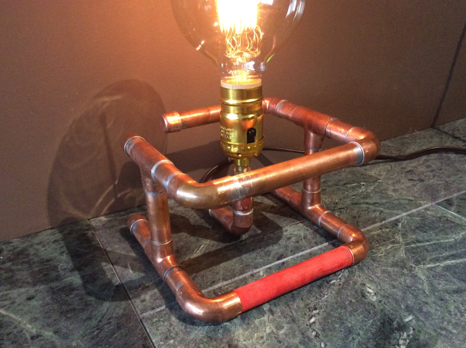 Industrial Steampunk Table Lamp - Etsy