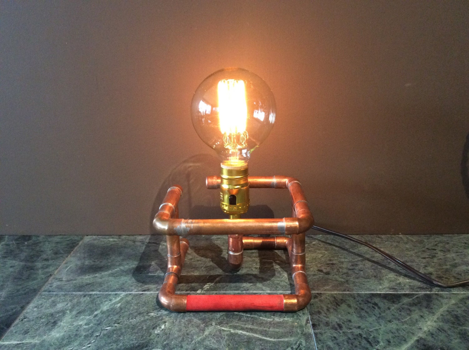 Industrial Steampunk Table Lamp - Etsy