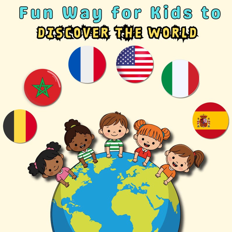 World Flags Coloring Book for Kids | 100 Countries Activity Book ...