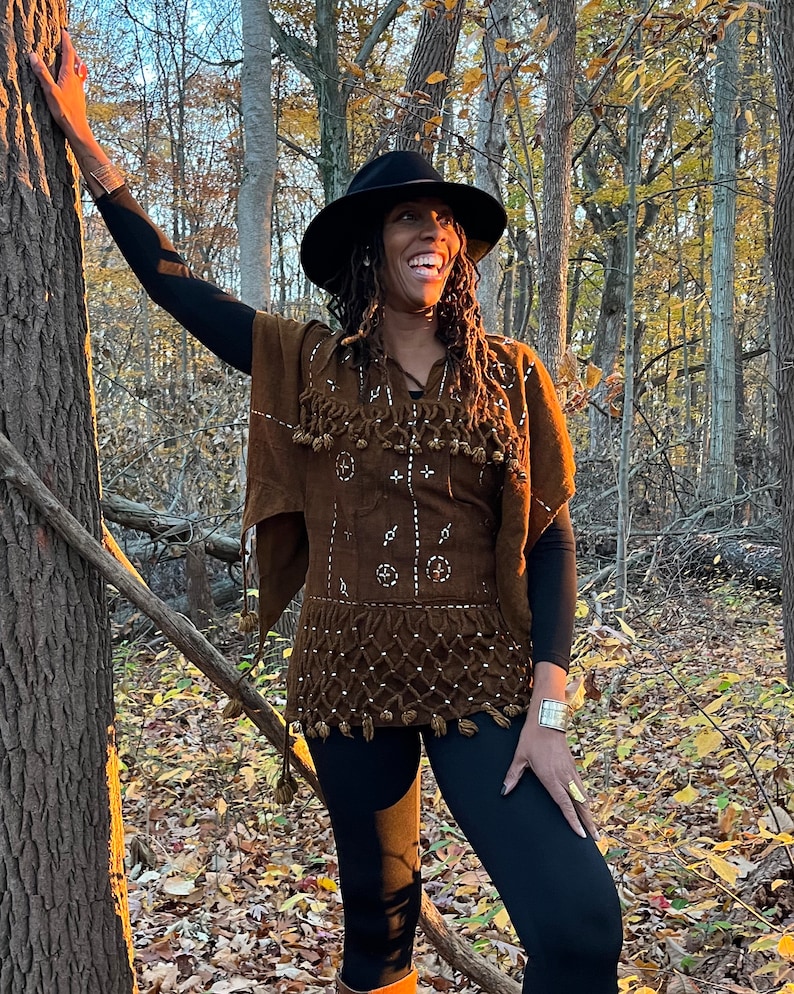 Mudcloth Tunic African Mudcloth Jacket Black History - Etsy