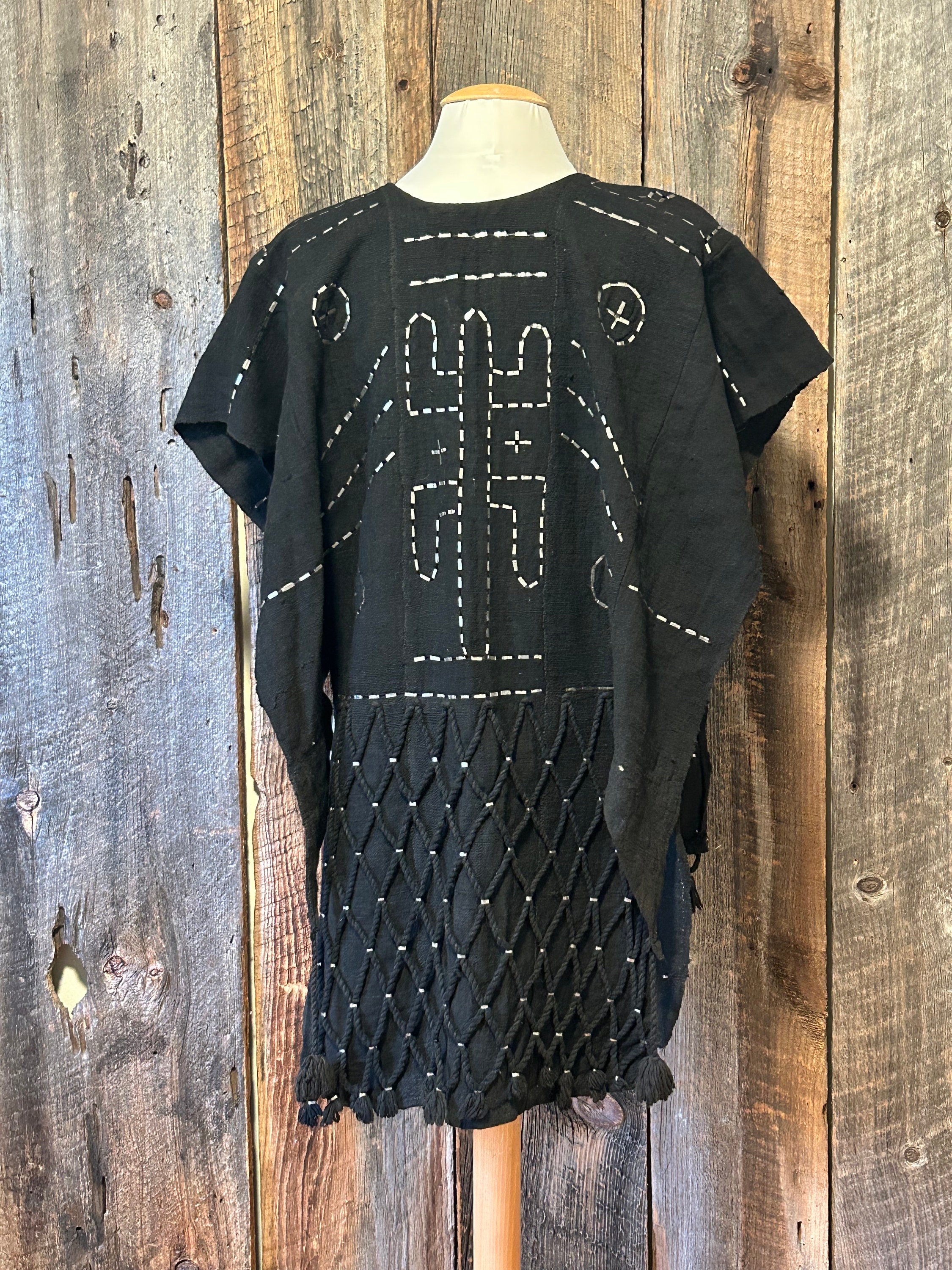 Traditional African Tunic, Dogon Tunic From Mali, Mudcloth Poncho - Etsy