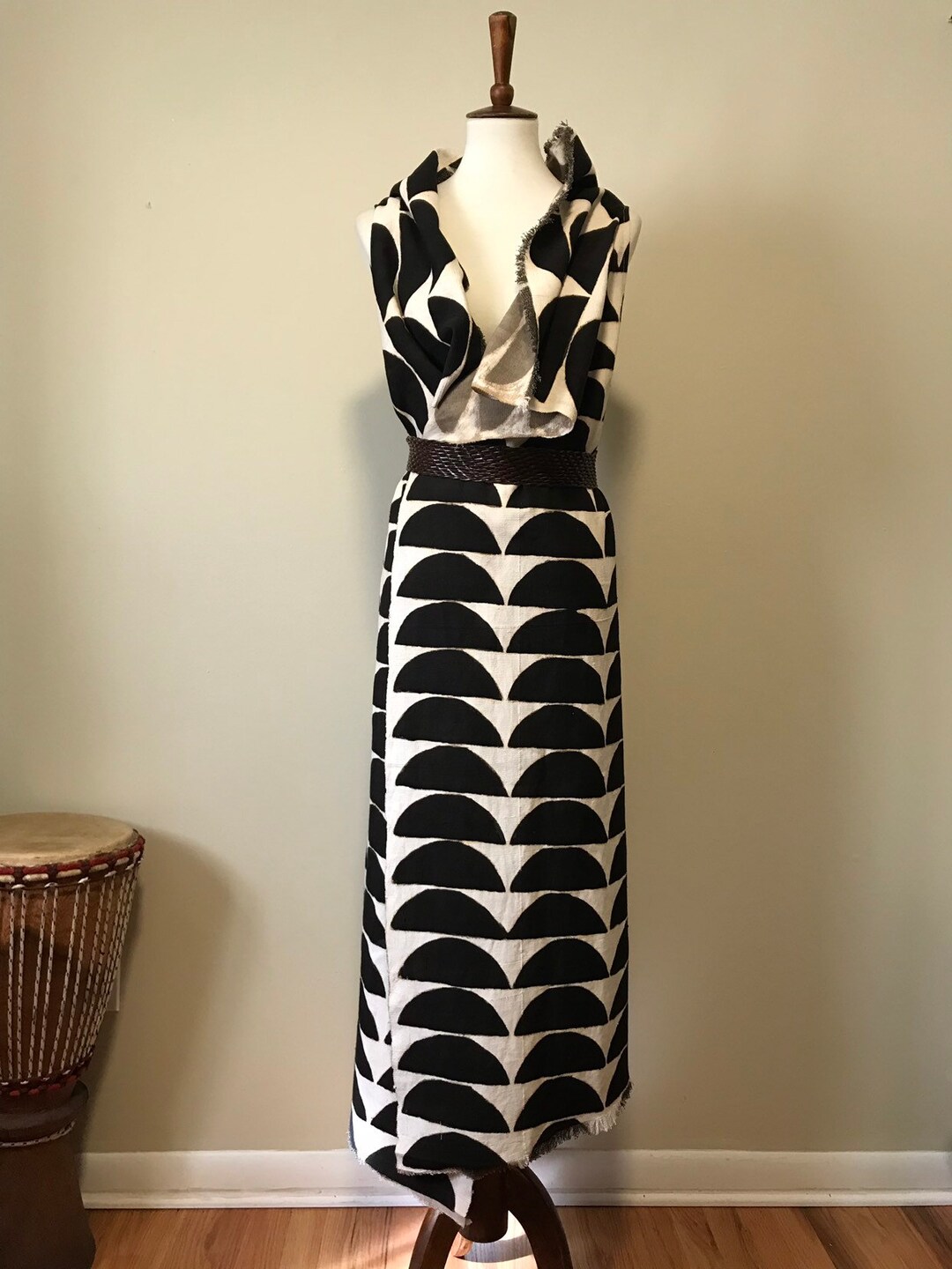 Mudcloth Duster, African Mudcloth Coat, Tribal Clothing, Mudcloth Vest ...