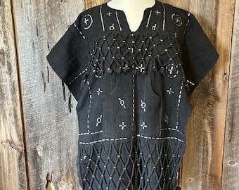 Modern Mudcloth Ruana Bogolan Wrap Mudcloth Fabric Mudcloth - Etsy