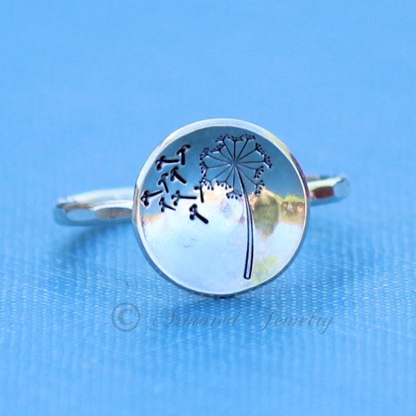Dandelion Ring - Etsy