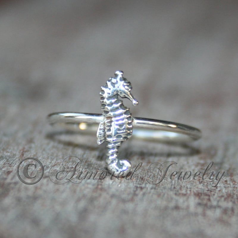 Seahorse Rings - Etsy