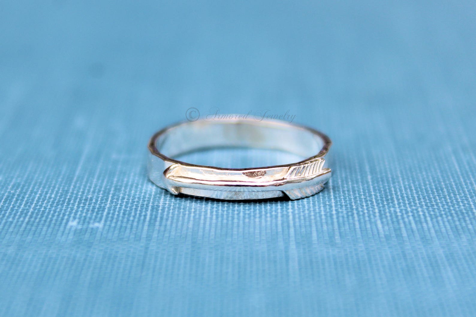 Silver Arrow Ring Arrows Jewelry Customized Ring | Etsy