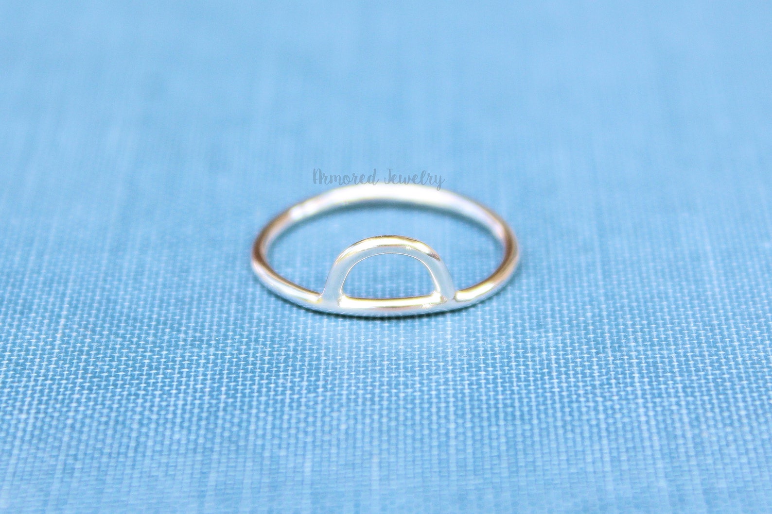 Sunrise Ring, Sterling Silver Sun Ring, Layering Rings, Midi Ring ...