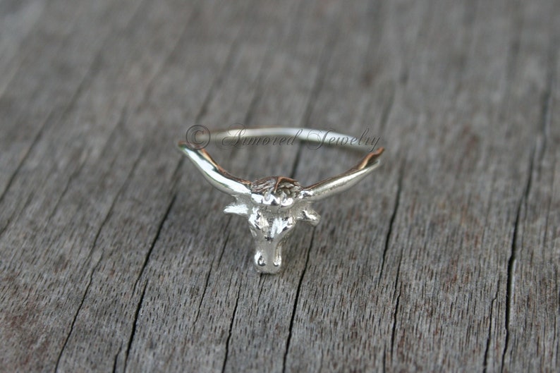 Longhorn Ring, Sterling Silver, Texas Longhorns, Steer, Country Girl ...