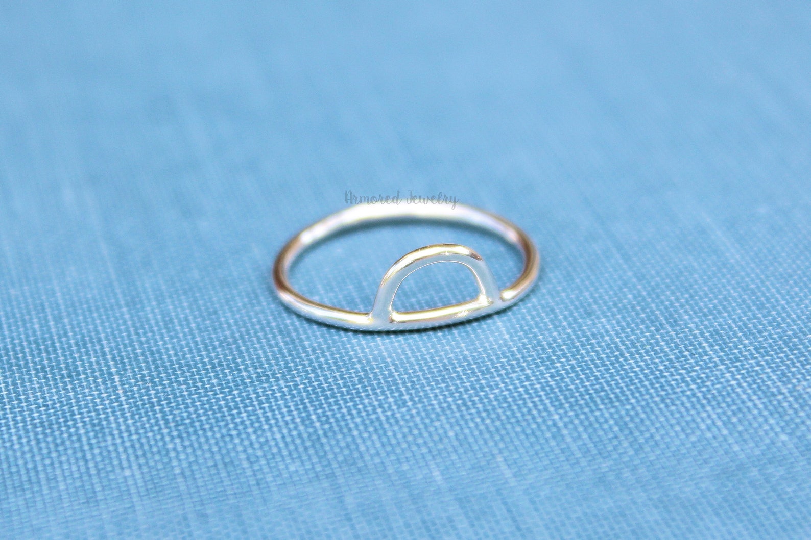 Sunrise Ring, Sterling Silver Sun Ring, Layering Rings, Midi Ring ...