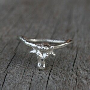 Longhorn Ring, Sterling Silver, Texas Longhorns, Steer, Country Girl ...