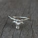 Longhorn Ring, Sterling Silver, Texas Longhorns, Steer, Country Girl ...