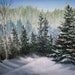 Holiday Winter Forest Card Set - Etsy