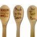 Personalized Bamboo Spoon Large Wooden Spoons Engraved - Etsy