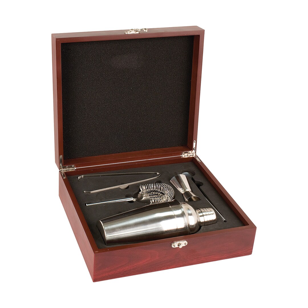 Personalized Martini Set | Martini Shaker | Barware Set | Cocktail Kit ...