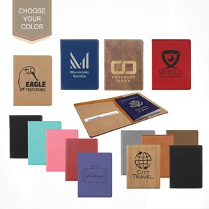 Personalized Passport Covers, Passport Holder for Travel Lovers, Gift ...