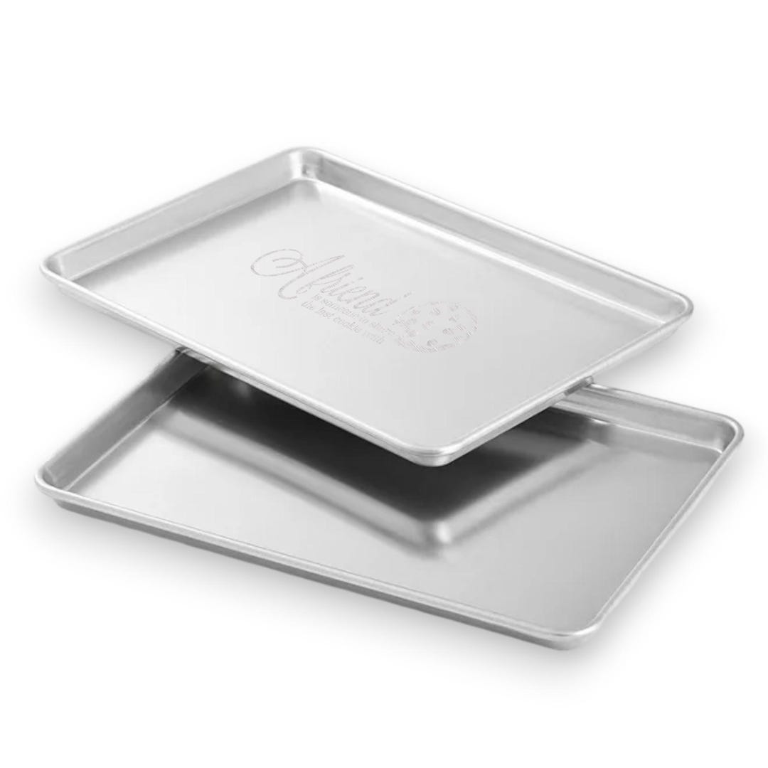 Personalized Cookie Sheets for Baking, Small Engraved Aluminum Baking ...