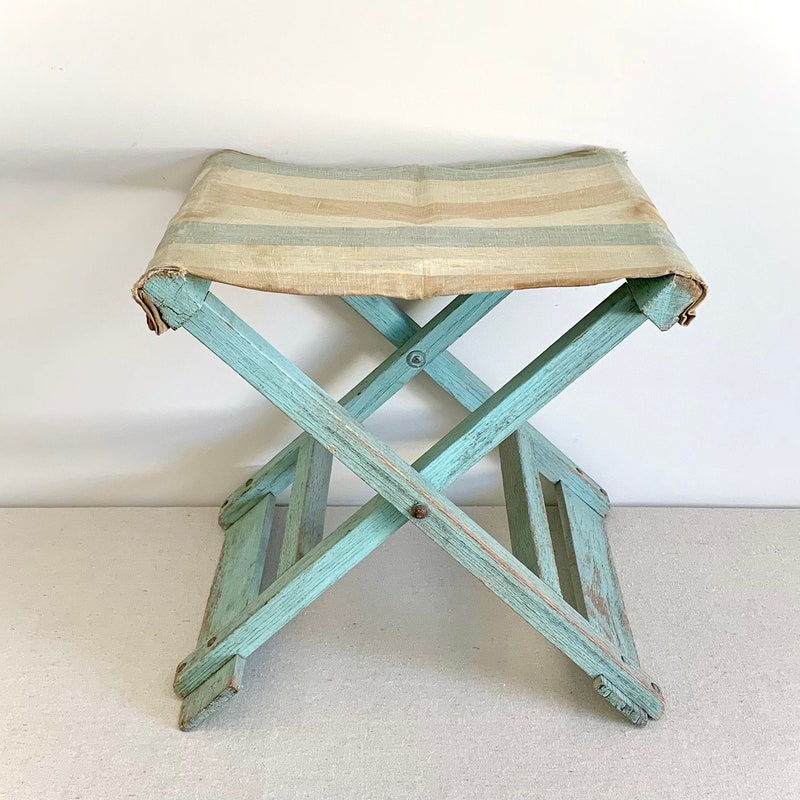 Folding Stool Canvas - Etsy