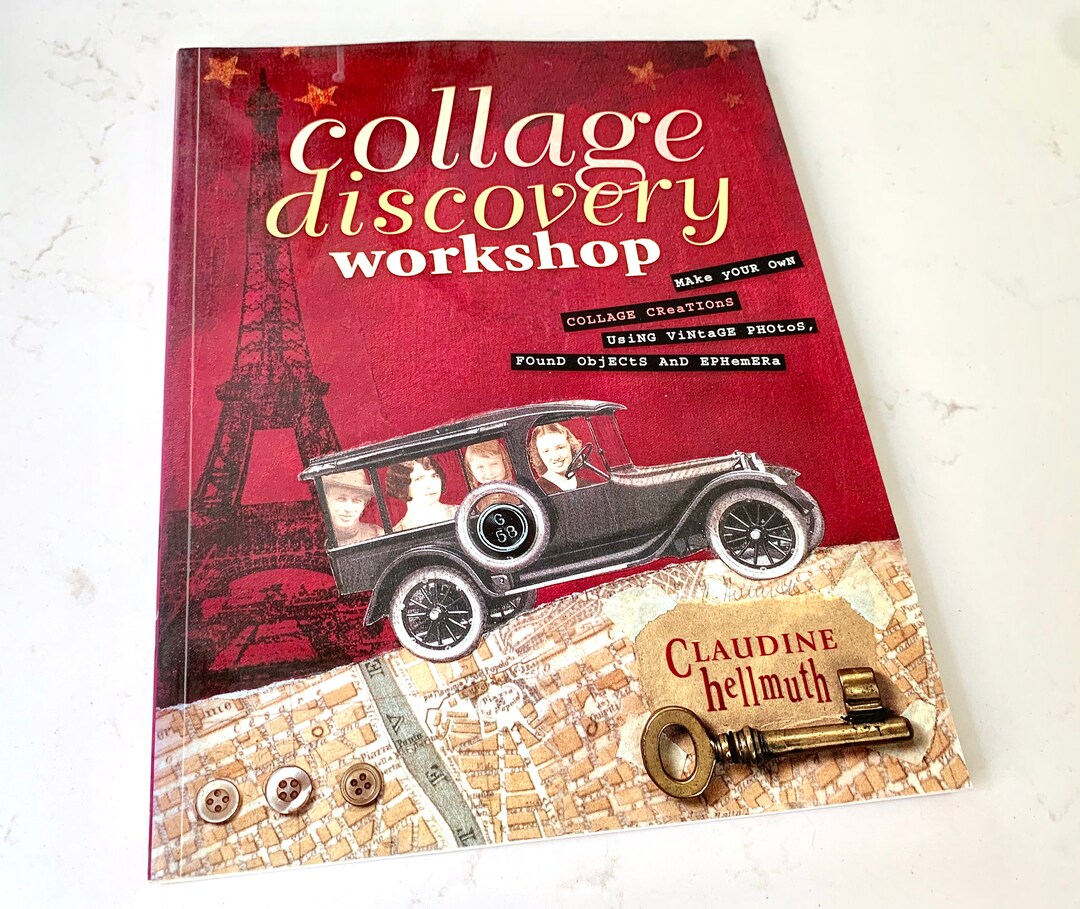 BOOK: Collage Discovery Workshop by Claudine Hellmuth Collage How to ...