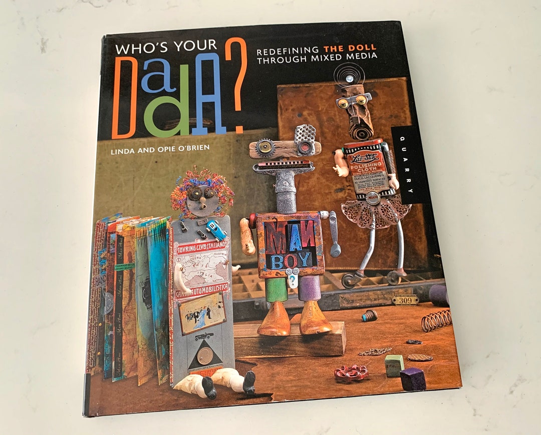 Who's Your Dada? Mixed Media Doll Making Craft Book - Etsy
