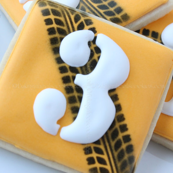 Number Tire Cookies - Etsy