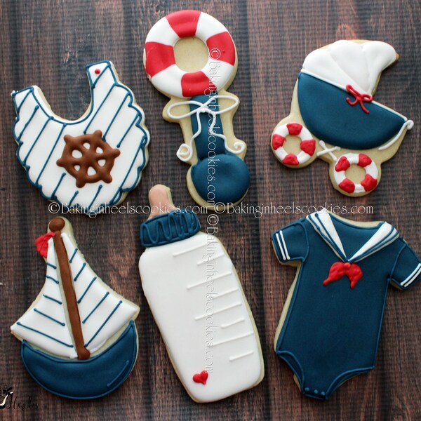 Nautical Cookies - Etsy
