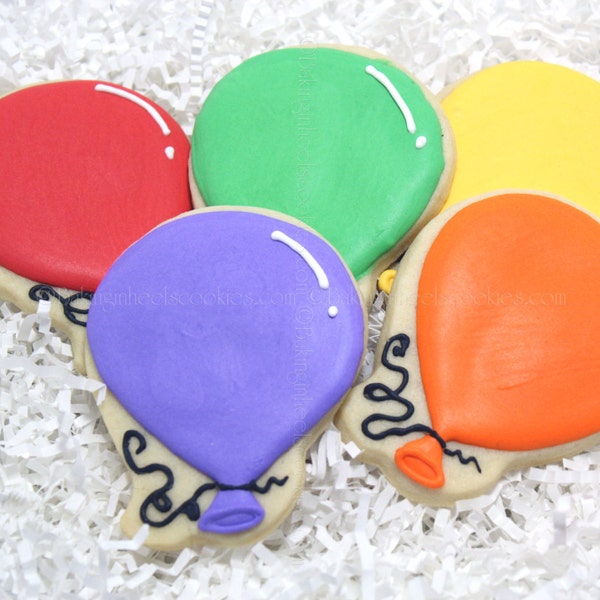 Balloon Cookies - Etsy