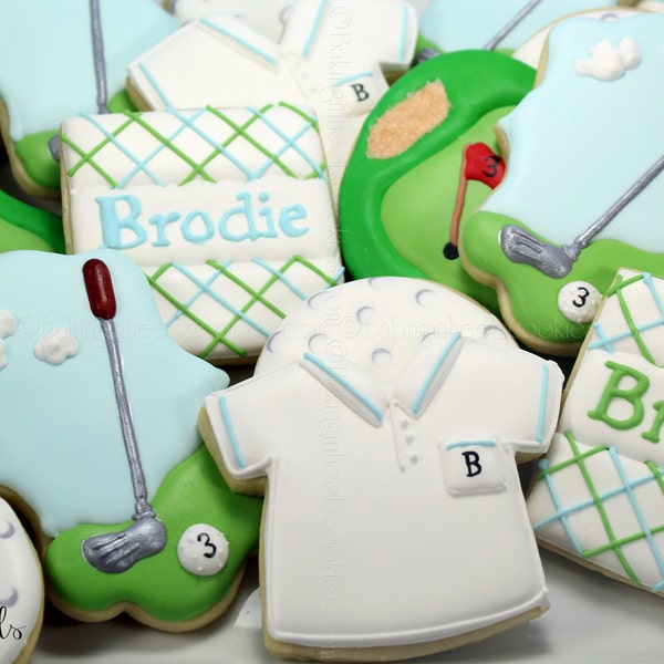 Golf Cookies Favors - Etsy