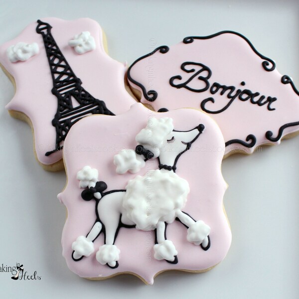 Paris Sugar Cookies - Etsy