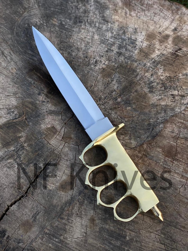 Hand Forged Carbon Steel Bowie Knife With Leather Sheath - Etsy