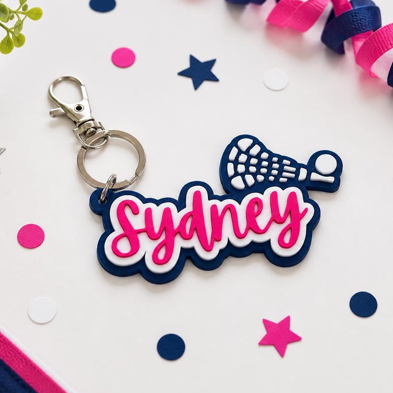 Custom Name Tags Lacrosse - Etsy