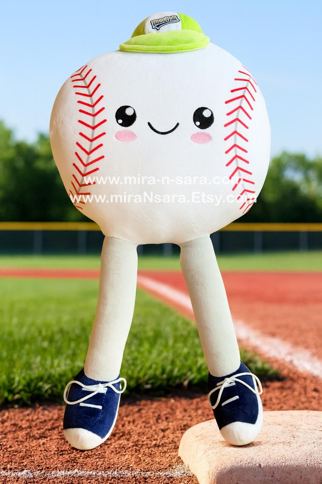 New Arrival - Baseball Plushie: Velvet Travel Buddy, Baseball Gift - Etsy