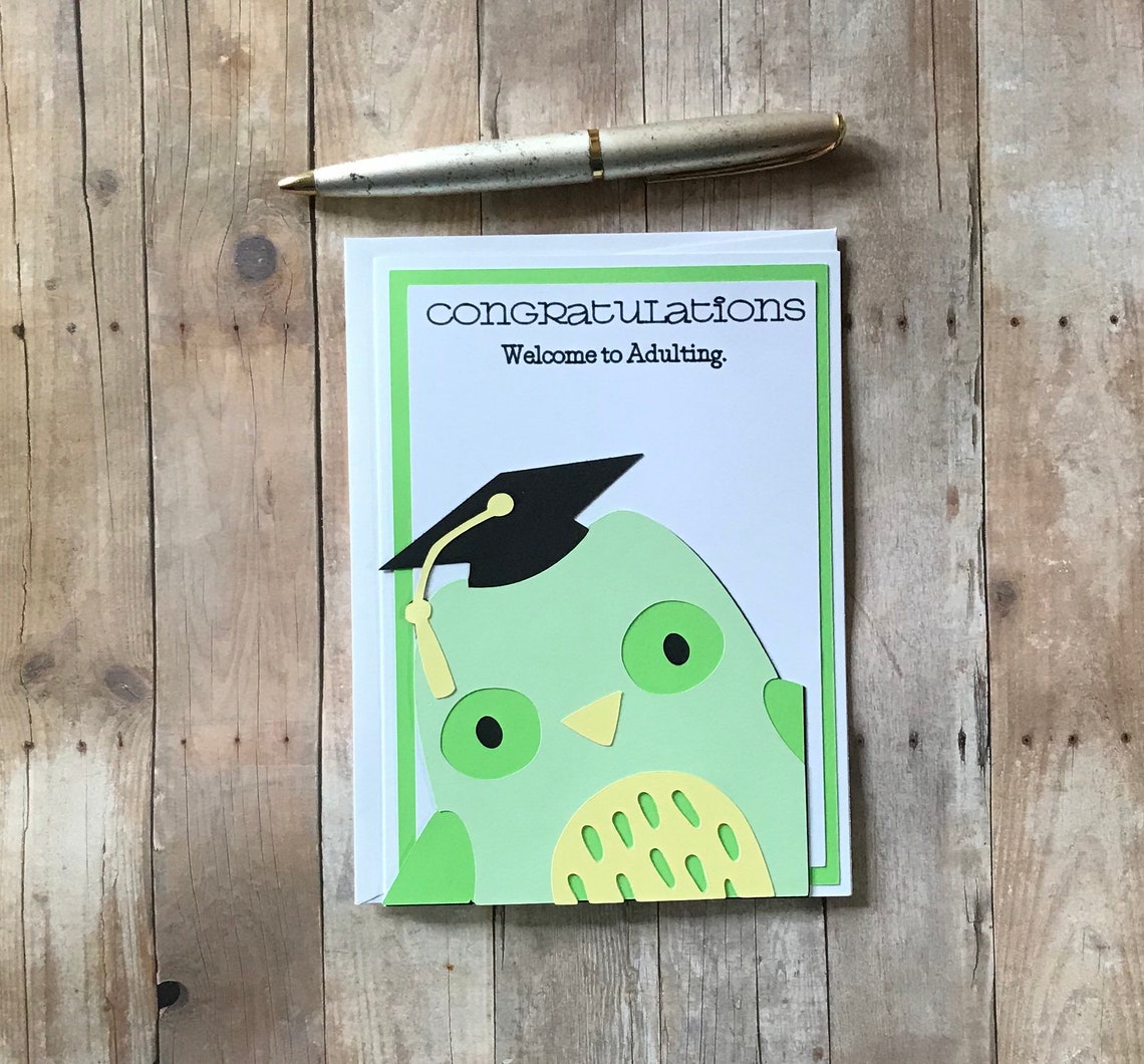 Funny Graduation Cards College Graduations Cards High School | Etsy