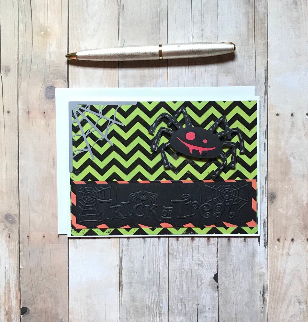 Handmade Halloween Card for Kids Halloween Cards Handmade for - Etsy