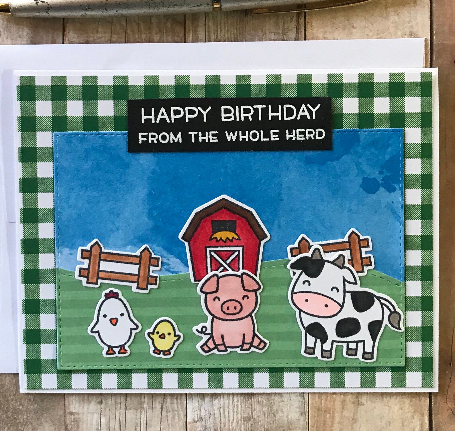Farm Birthday Card Birthday Card From Group Birthday Card - Etsy
