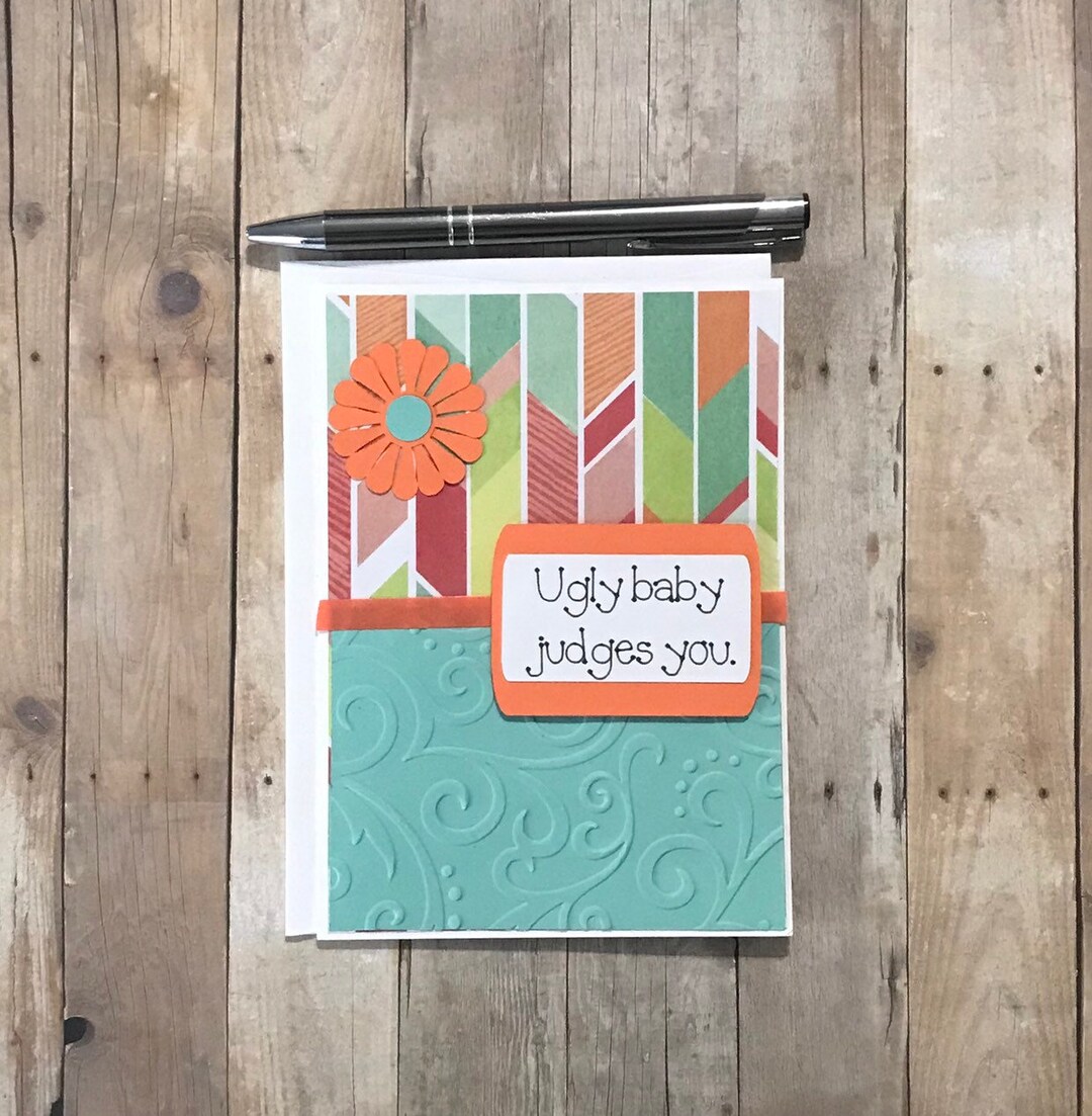 Funny Handmade Card for Best Friend, Funny Gifts for Her, Cards for ...