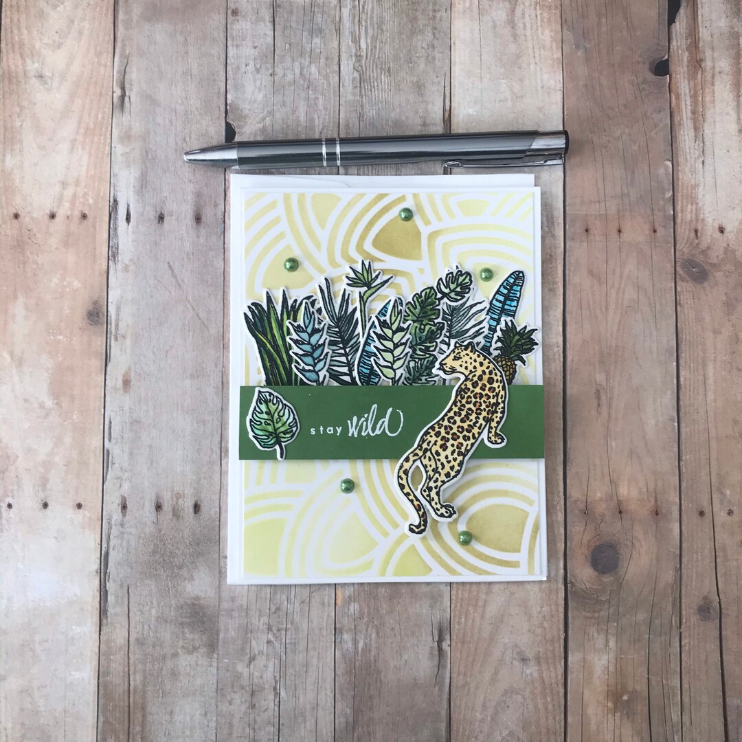 Cheetah Card, Jungle Card, Cheetah Gifts, Big Cat Card, Stay Wild ...