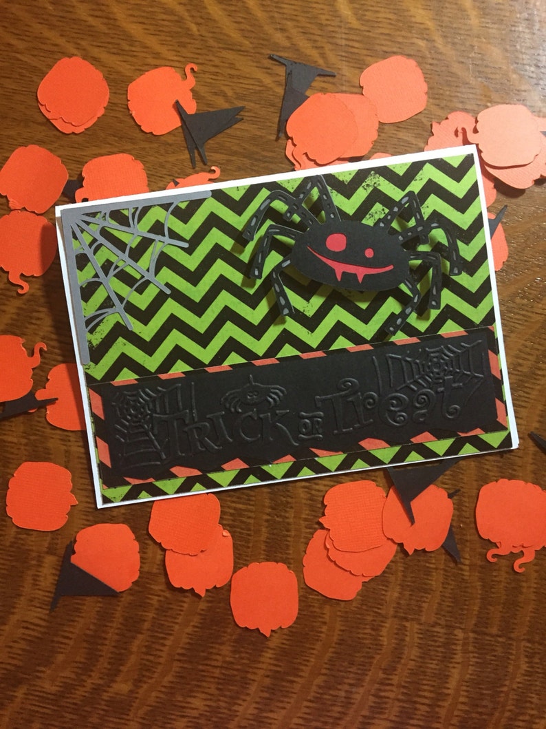 Handmade Halloween Card for Kids Halloween Cards Handmade for - Etsy