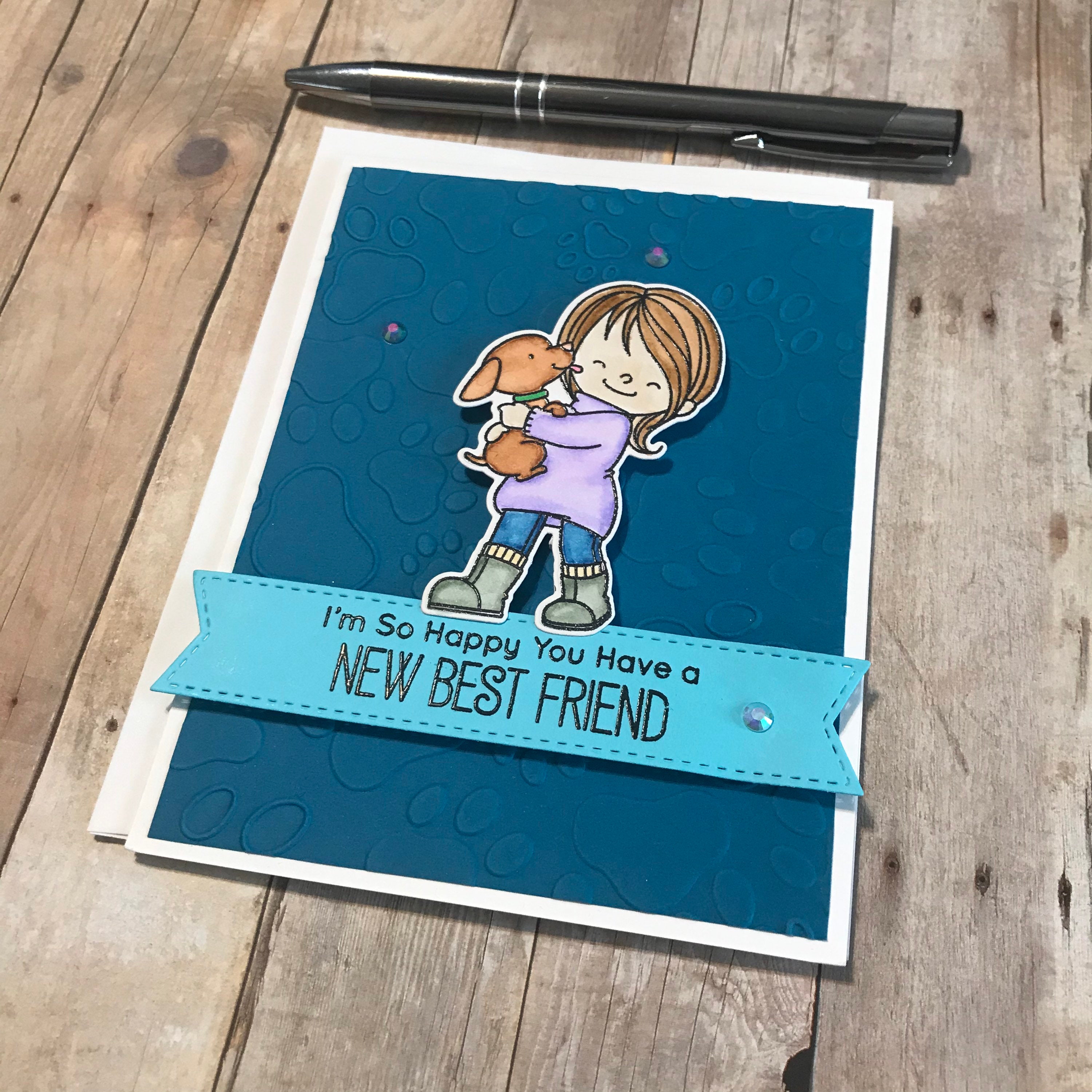 New Dog Card New Puppy Card New Pet Card New Pet Gift - Etsy