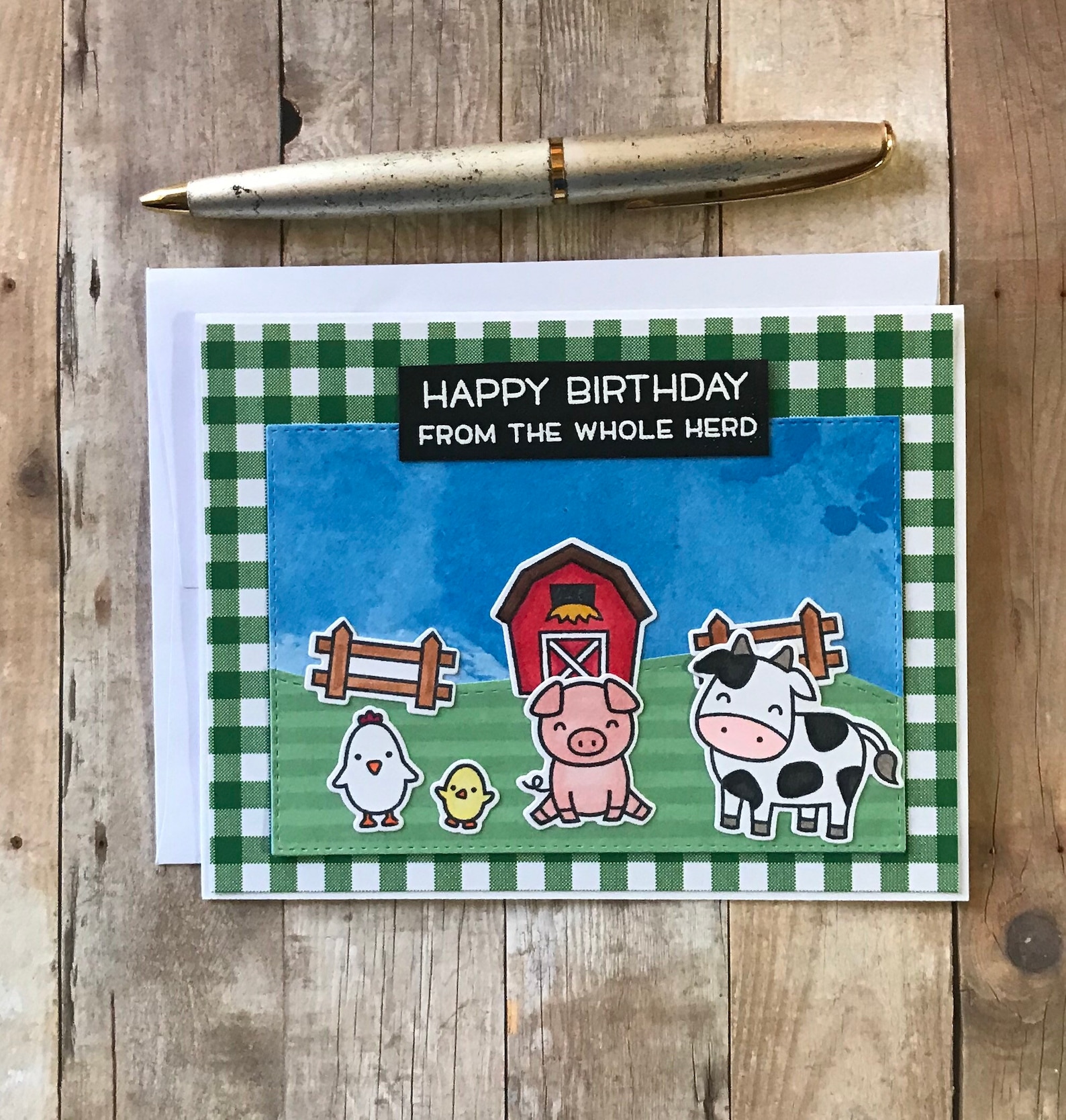 Farm Birthday Card Birthday Card From Group Birthday Card - Etsy