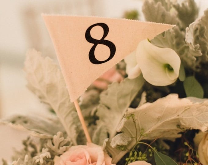 Flag Table Numbers, Golf Themed, Vintage Decor, Rustic Table Numbers ...